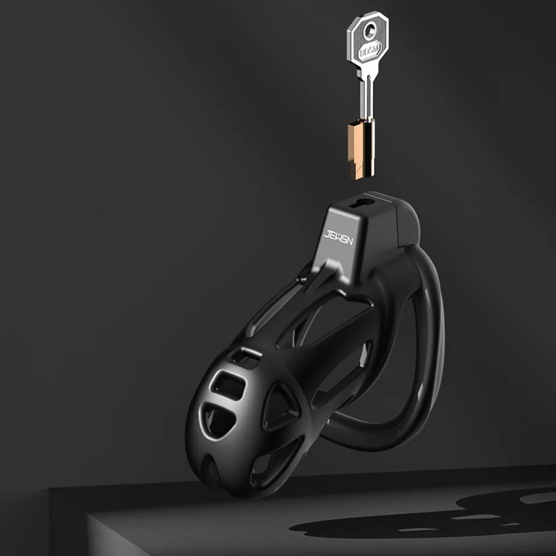 Trapped Dragon Male Chastity Cage with Lockbox – Gynarchy Shops